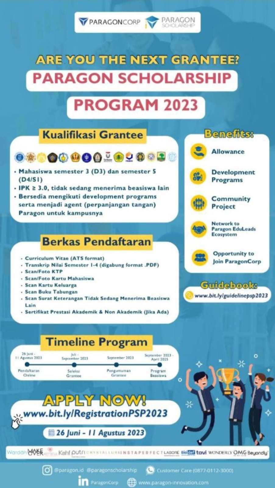 Paragon Scholarship Program - HMSaIG